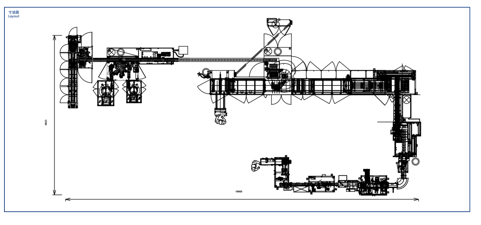 Layout PFS Assembly and Packaging Line - DJA Pharma